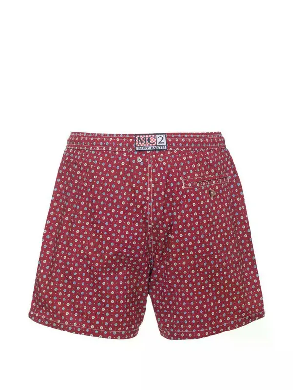 MC2 SAINT BARTH Floral-print Swim Shorts