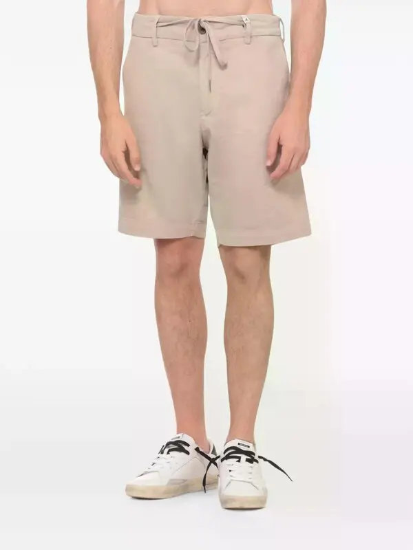 MYTHS Drawstring Waist Bermuda Shorts