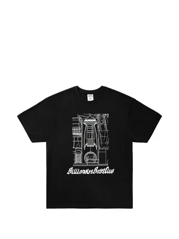 BILLIONAIRE BOYS CLUB Graphic-print T-shirt - Black