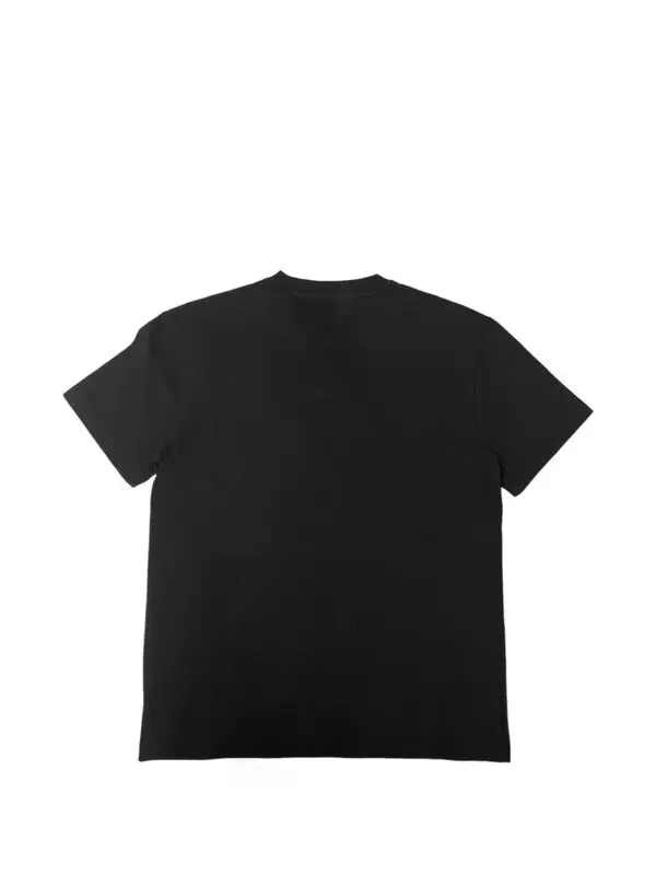 GEORDIE CAMPBELL Slogan Print Cotton T-shirt
