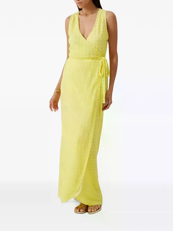 Melissa Odabash Zima Wrap Maxi Dress