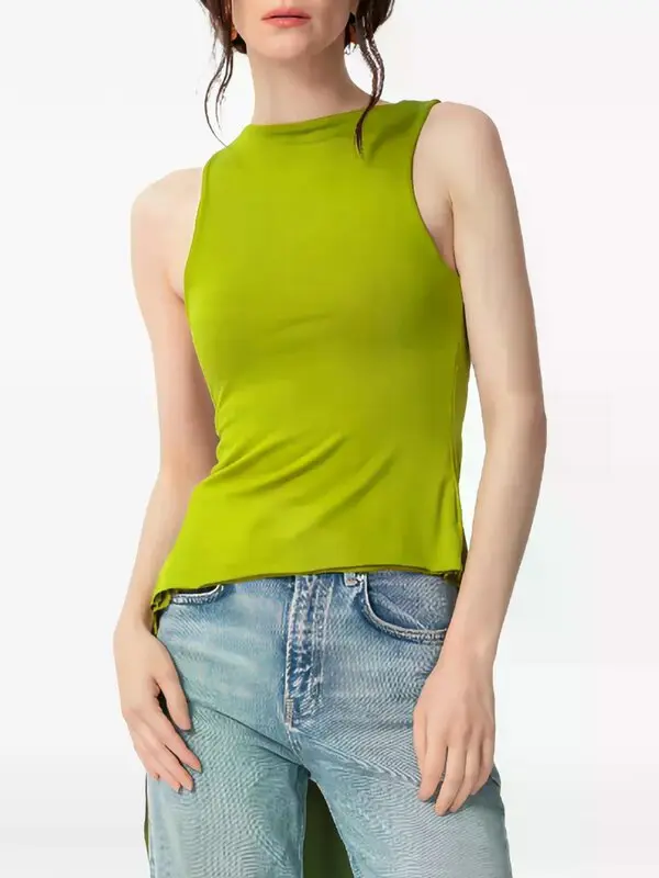 CONCEPTO Elio Draped Hardware Detail Top