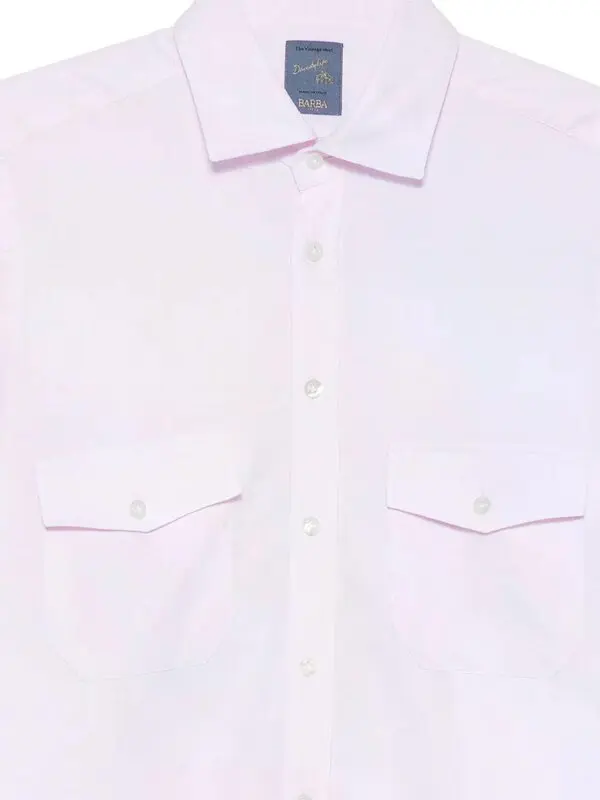 BARBA NAPOLI Flap-pocket Shirt