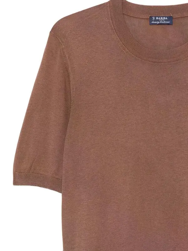 BARBA NAPOLI Knitted T-shirt