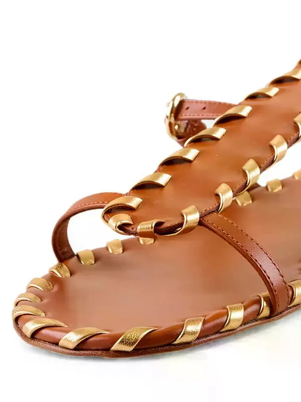 GIANVITO ROSSI Ankle Strap Sandals