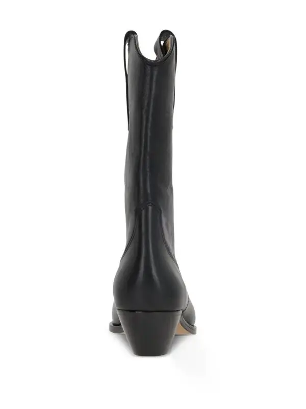 Isabel Marant Étoile Pointed-toe Leather Ankle Boots