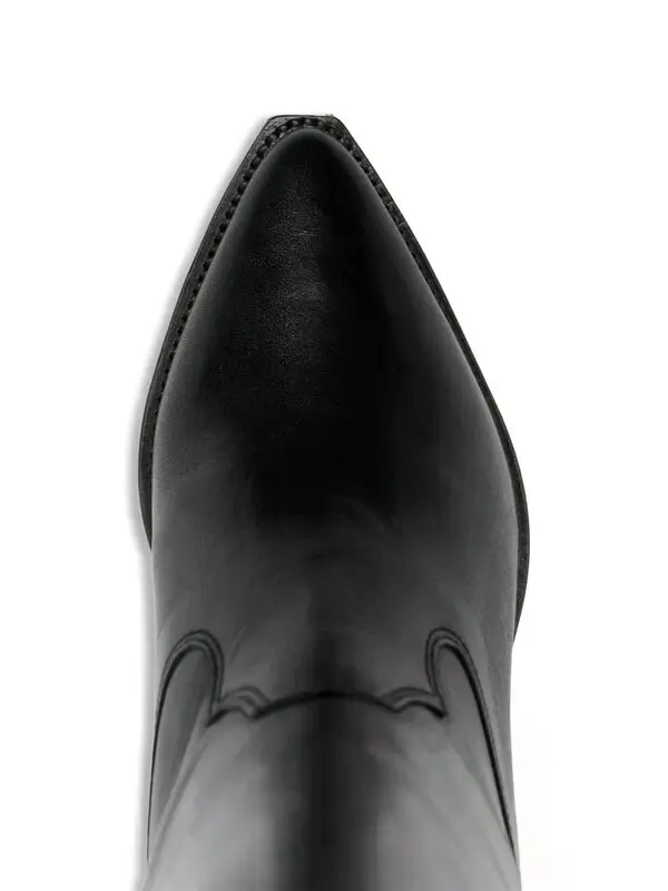 Isabel Marant Étoile Pointed-toe Leather Ankle Boots