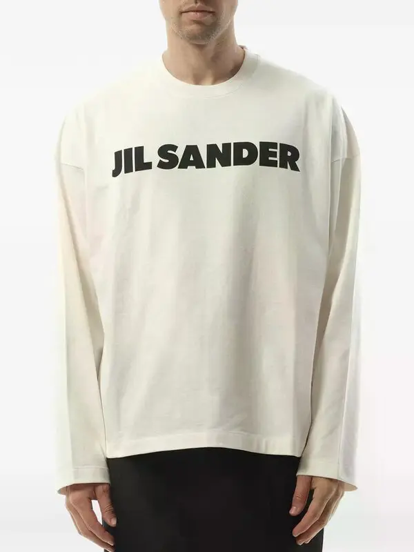 JIL SANDER Logo-print Long-sleeve T-shirt