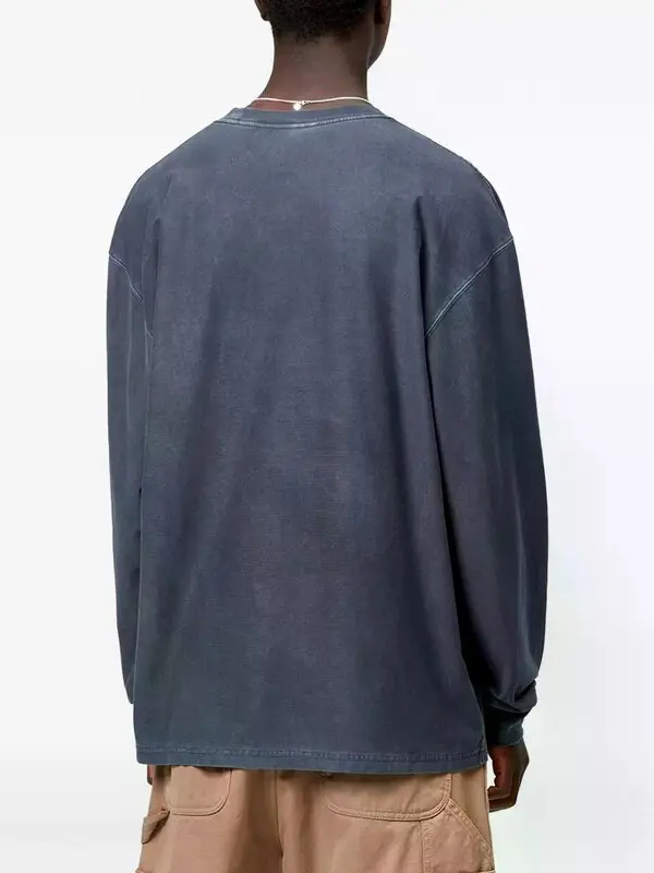 Carhartt Work In Progress Garment-dyed Chest-pocket T-shirt