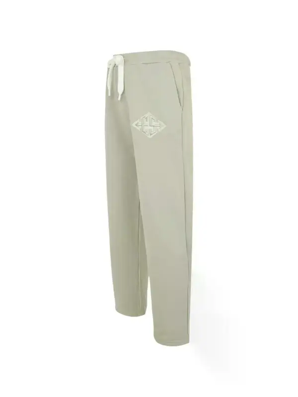 EXIT SOCIETY Fractured X Logo-print Drawstring Track Pants