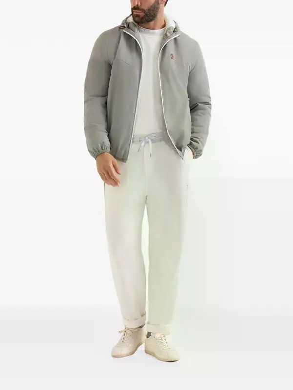 Brunello Cucinelli Cotton French Terry Sweatshirt With Embroidery