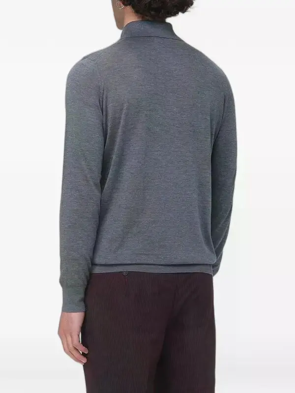 Brunello Cucinelli Long-sleeved Polo Shirt
