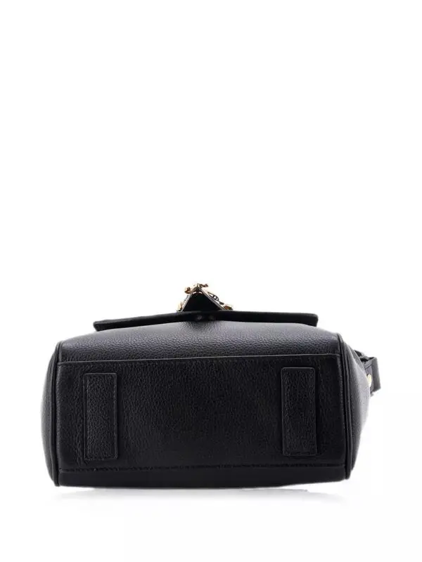Versace Virtus Top Handle Bag Leather Small Shoulder Bag