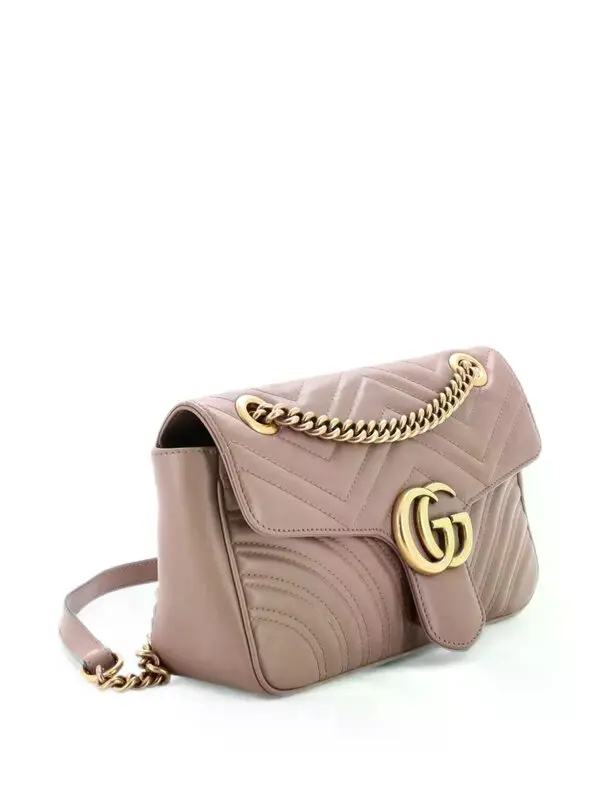 Gucci Gg Marmont Matelassé Leather Medium Shoulder Bag