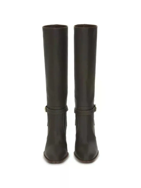 GIANVITO ROSSI Buckle-strap Knee-length Boots