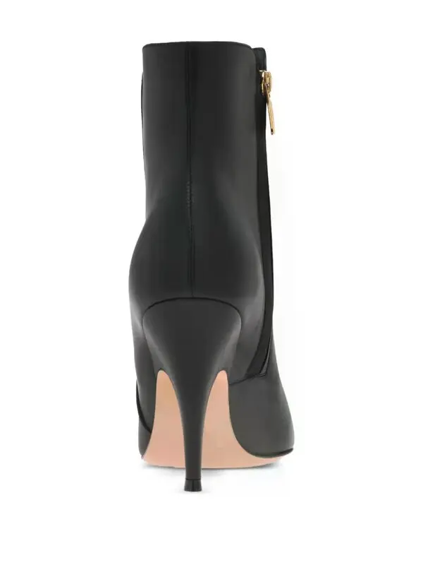 GIANVITO ROSSI Sofia Pointed-toe Ankle Boots
