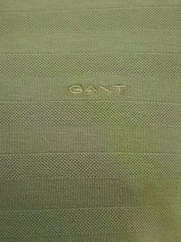 Gant Striped Short-sleeve Polo Shirt