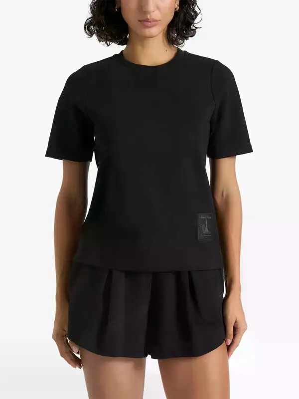 Manière De Voir Short-sleeve Cotton T-shirt - Black