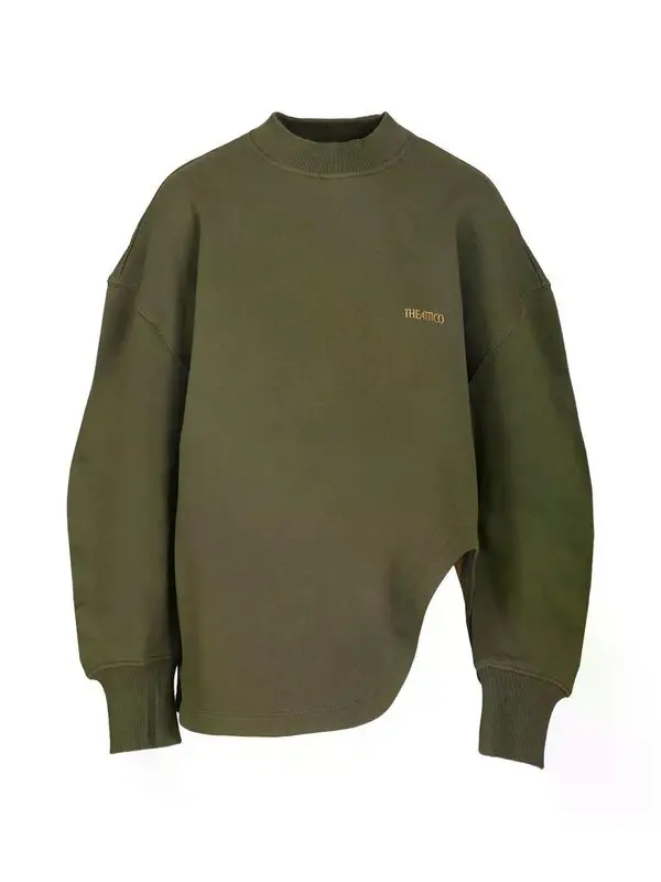 Attico Embroidered Sweatshirt - Green