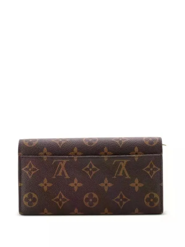 LOUIS VUITTON Sarah Wallet Nm Monogram Canvas Small Wallets