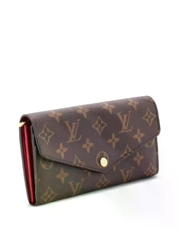 LOUIS VUITTON Sarah Wallet Nm Monogram Canvas Small Wallets