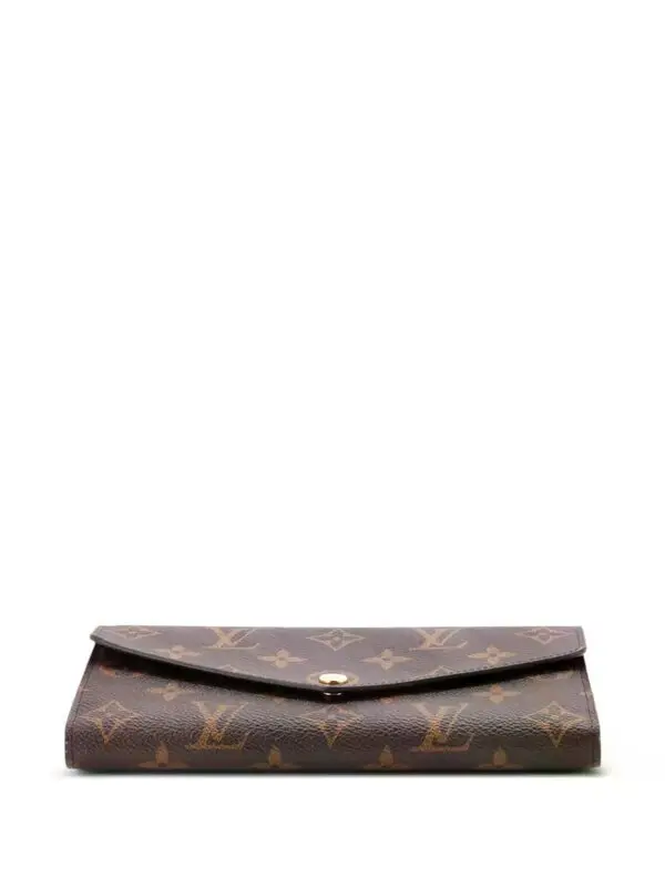 LOUIS VUITTON Sarah Wallet Nm Monogram Canvas Small Wallets