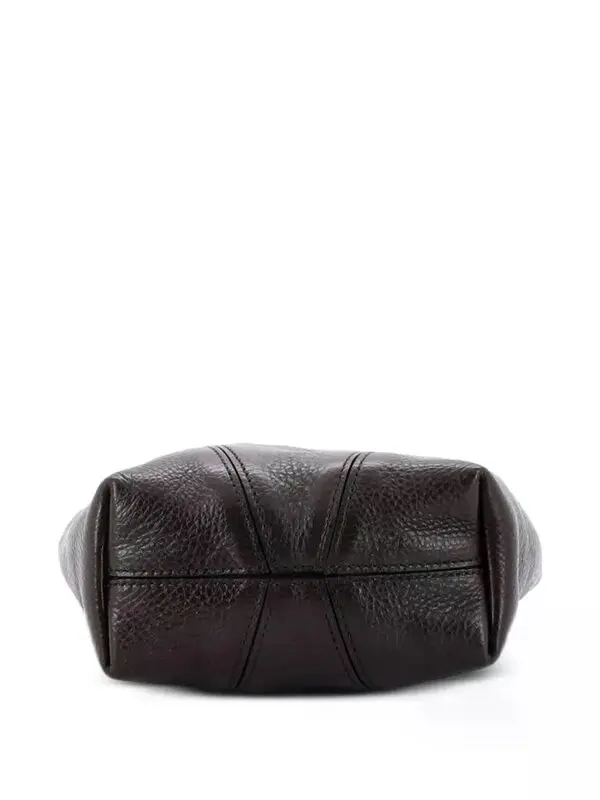 Chloé Small Spin Tote Leather Crossbody Bag - Brown