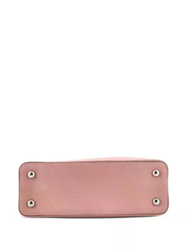 LOUIS VUITTON Capucines Pm Satchel Bag
