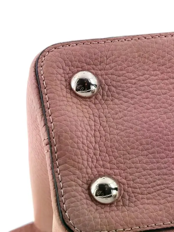LOUIS VUITTON Capucines Pm Satchel Bag