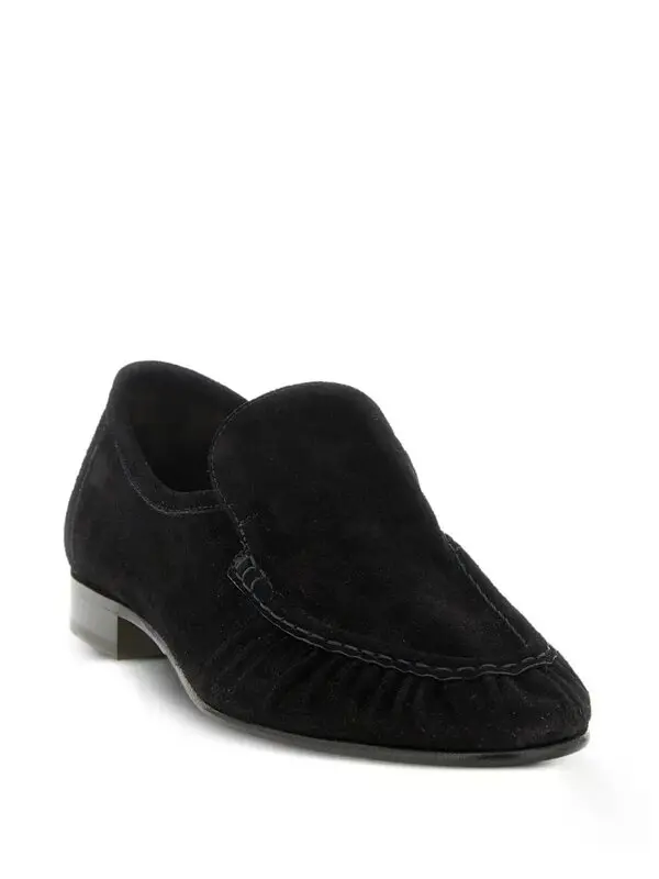 THE ROW Soft Suede Loafers