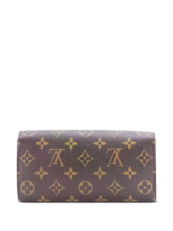 LOUIS VUITTON Sarah Wallet Monogram Canvas Small Wallets