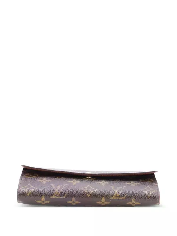 LOUIS VUITTON Sarah Wallet Monogram Canvas Small Wallets