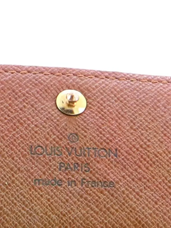 LOUIS VUITTON Sarah Wallet Monogram Canvas Small Wallets