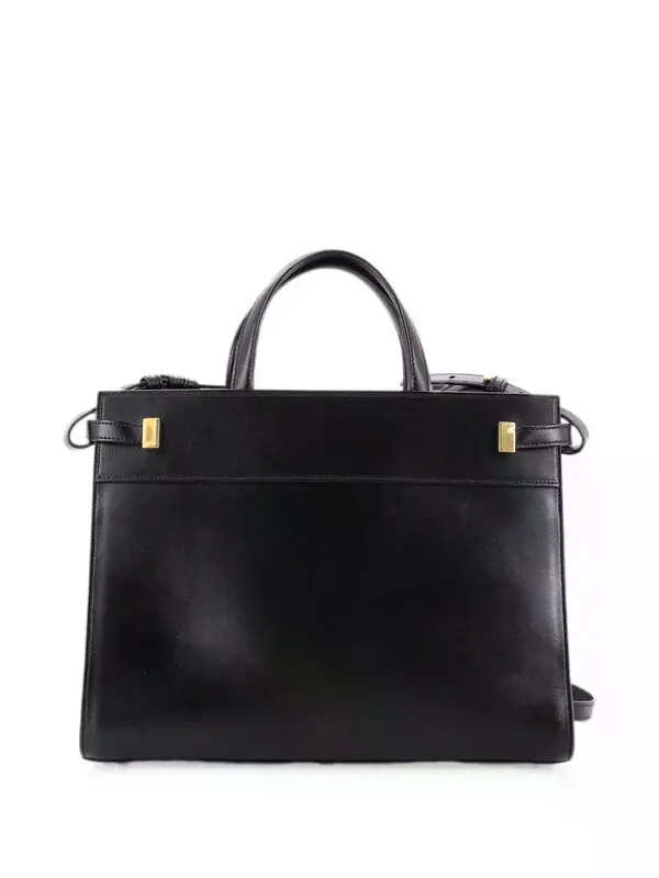 Saint Laurent Manhattan Small Shoulder Bag In Leather