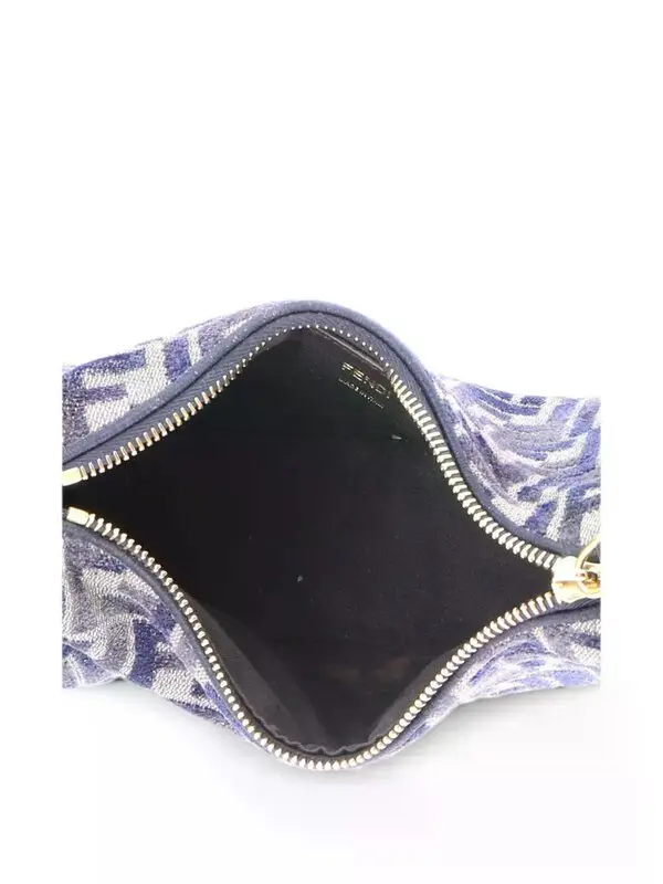 Fendi Zucca Canvas Mini Hobo Bag