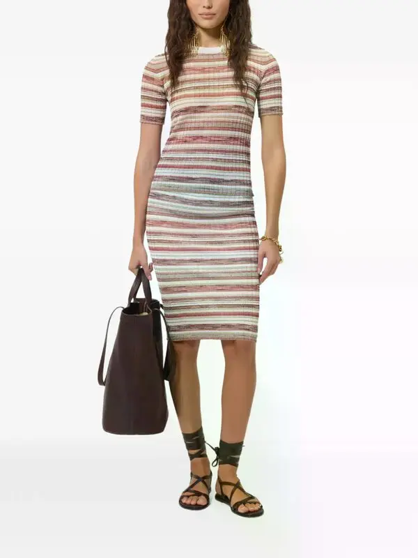 Missoni Striped Ribbed-knit Sweater - Neutrals