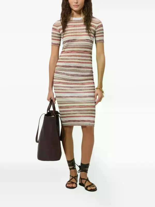 Missoni Striped Ribbed-knit Sweater - Neutrals