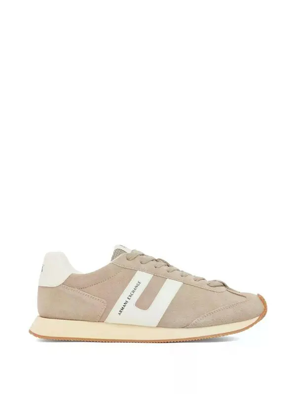 Armani Exchange Panelled Logo Sneakers