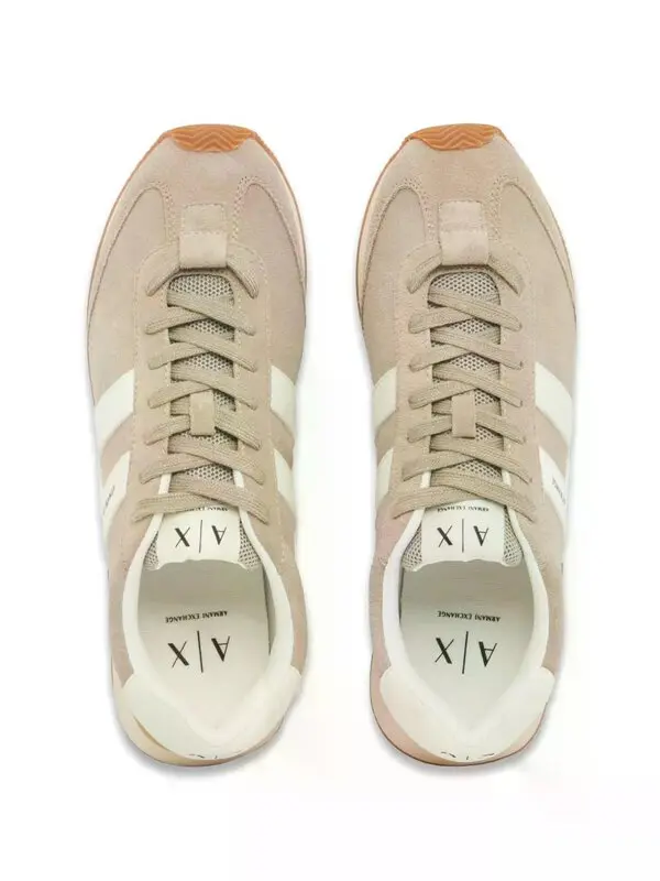 Armani Exchange Panelled Logo Sneakers