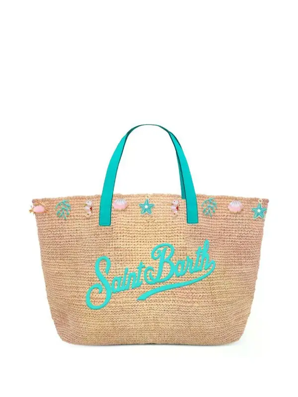 MC2 SAINT BARTH Mini City Sea Charm Tote Bag - Neutrals