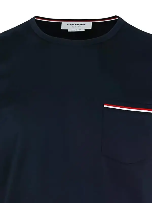 Thom Browne Rwb-stripe Pocket T-shirt
