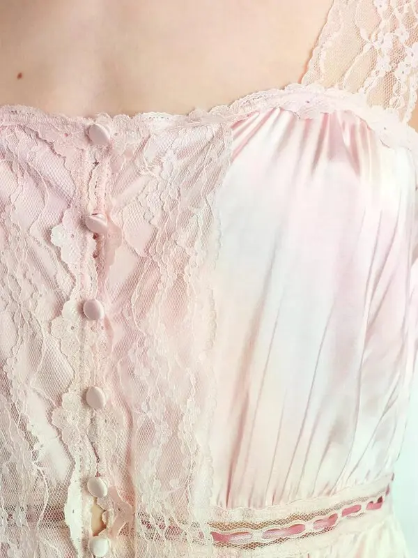 Alice + Olivia Annabeth Lace-trimmed Ruffled Top