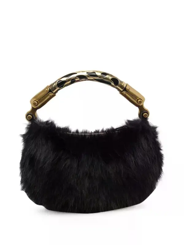 Balmain Mini Faux-fur Tote Bag