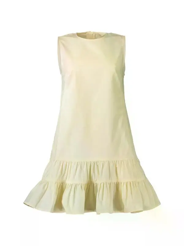 Ulla Johnson Cecily Ruffled Mini Dress - Neutrals