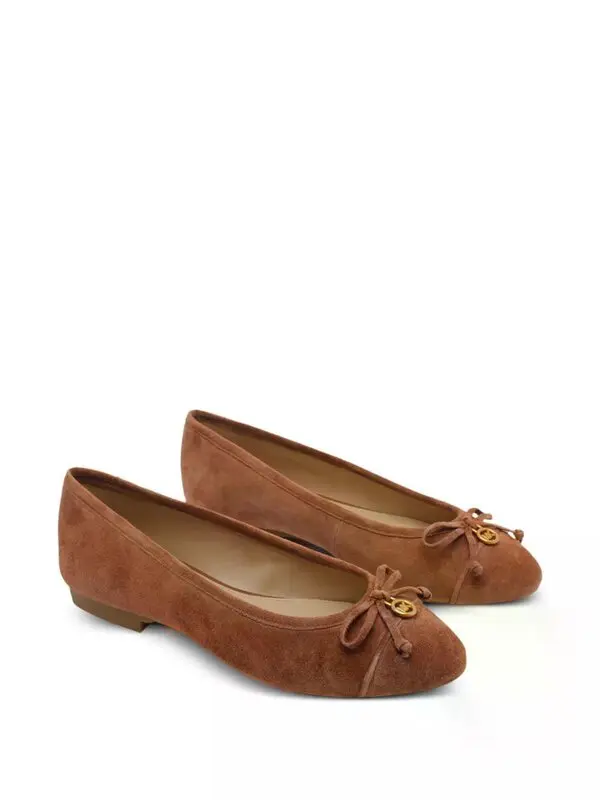 Michael Kors Piper Bow-detail Ballet Flats