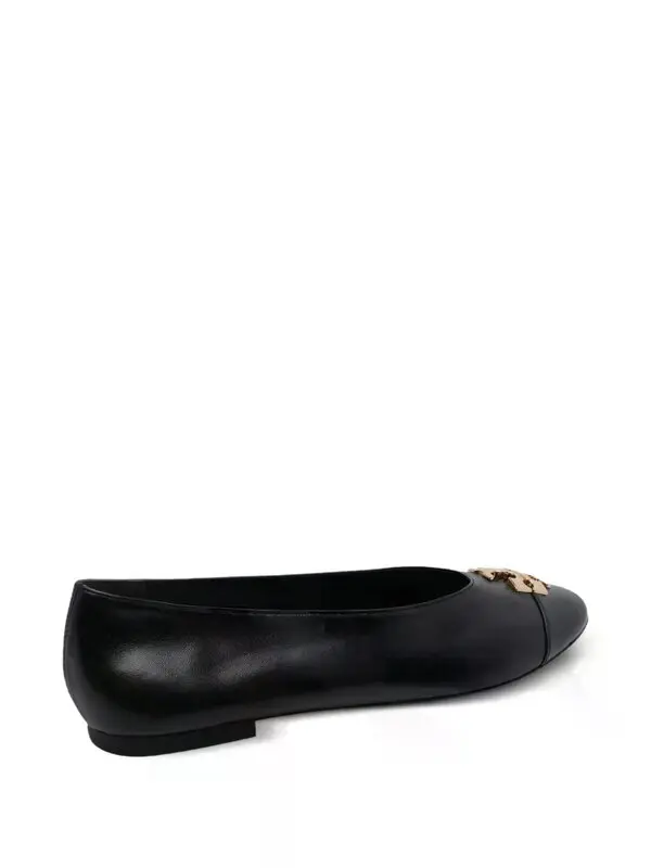 Tory Burch Charlie Logo-plaque Ballet Flats