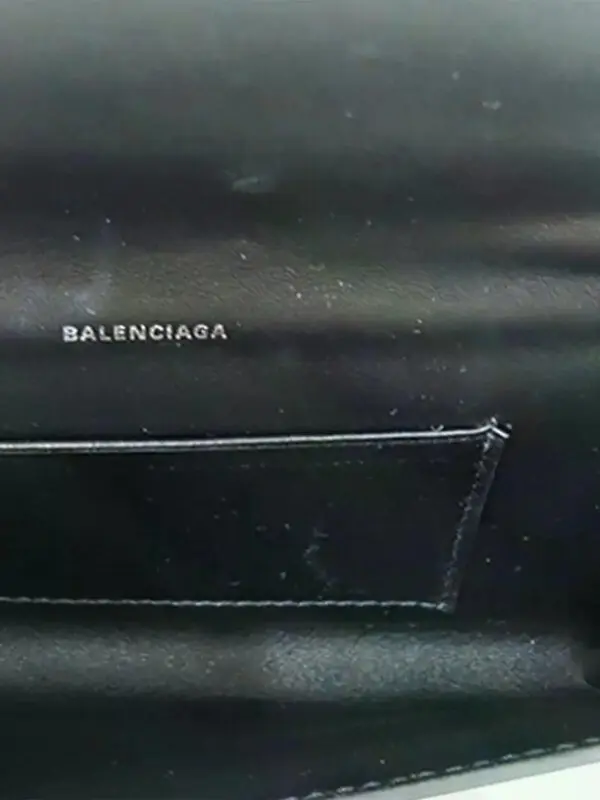 Balenciaga 2000-2017 Leopard Printed Calfskin Continental Wallet On Chain Crossbody Bag - Neutrals