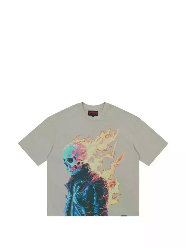 GODSPEED Aura D’inferno Graphic-print T-shirt - Grey