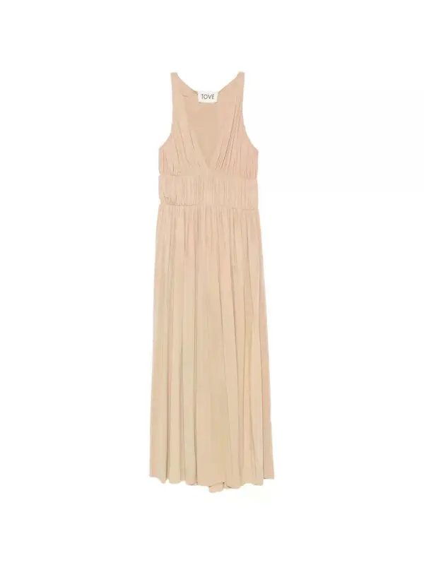 Tove Ouida Pleated Maxi Dress