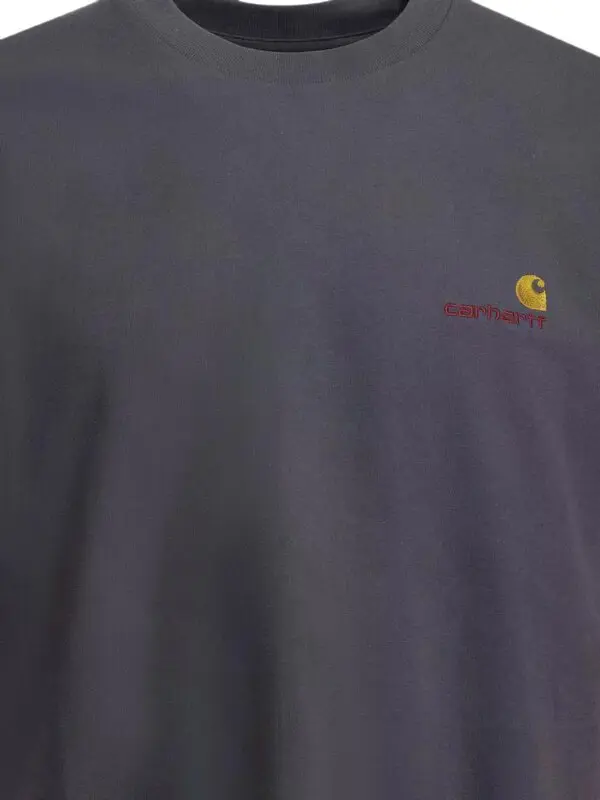 Carhartt Work In Progress American Script Logo-embroidered T-shirt
